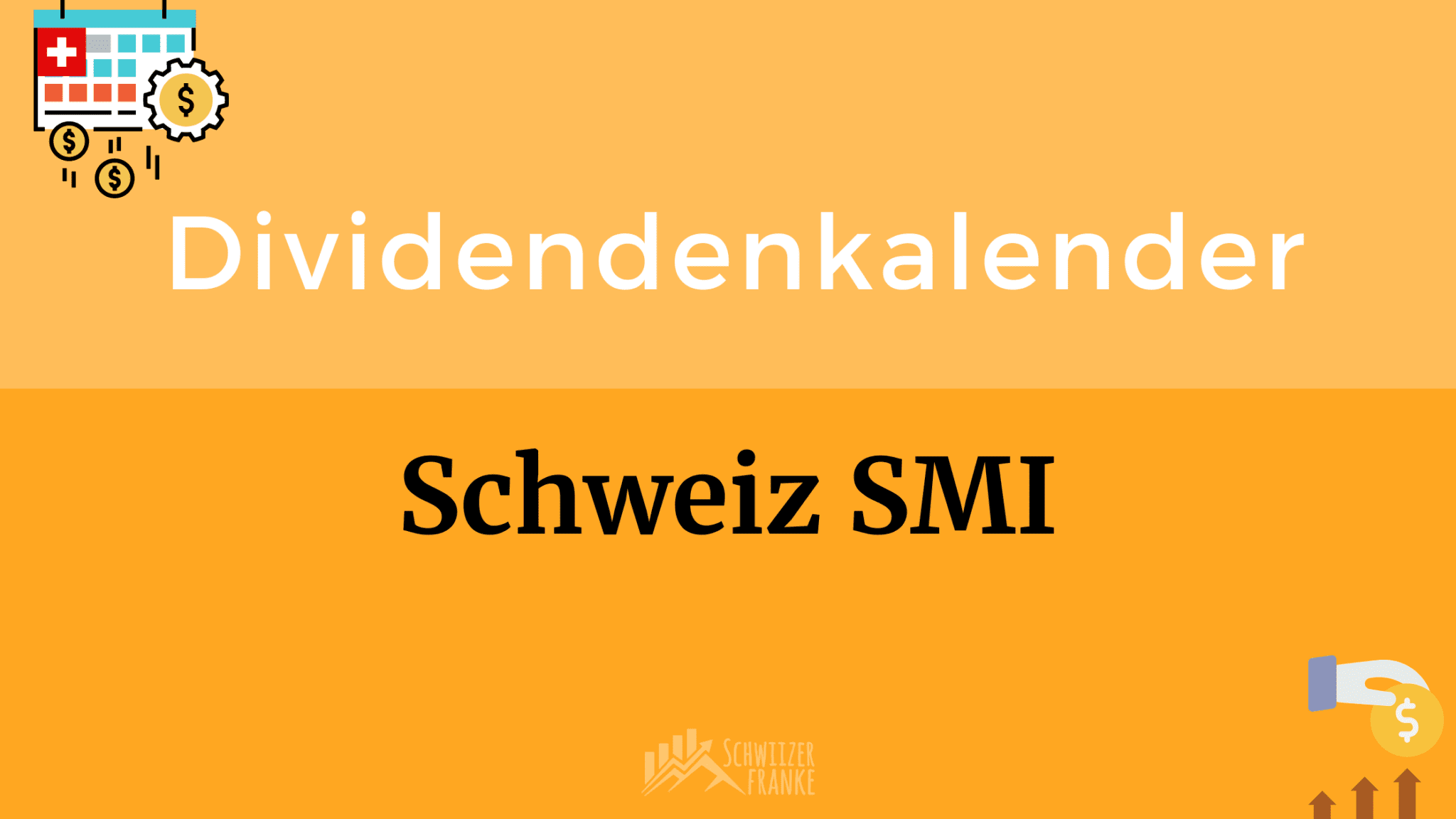 Dividend calendar Switzerland 2024 - SMI dividend dates